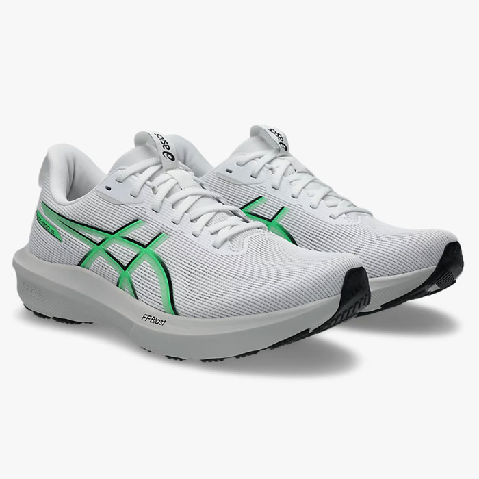 メーカー：アシックス (asics)品名：GT-1000 14品番：1011C077-101●アッパー合成繊維・合成樹脂・人工皮革（合成皮革）●アウトソールゴム底●ワイズSTANDARD●カラーWhite/Vital GreenGT-100...