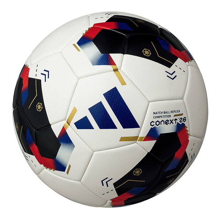 メーカー：アディダス (adidas)品名：コネクト26 コンペティション 5号球品番：ADF531CO●カラーホワイト●素材人工皮革●製法サーマルボンディング●サイズ5号球(中学・高校・大学生・一般用/円周68〜70cm/直径22cm/重...