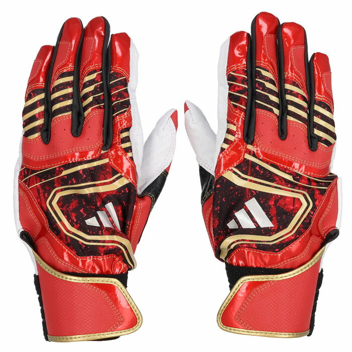 メーカー：アディダス (adidas)品名：53 バッティンググラブ TOP 2品番：LBG304-6482●素材甲/合成皮革・ナイロン・ポリウレタン平/合成皮革●カラーレッド×ゴールド●生産国ミャンマー連邦共和国●サイズS:22-23cm...