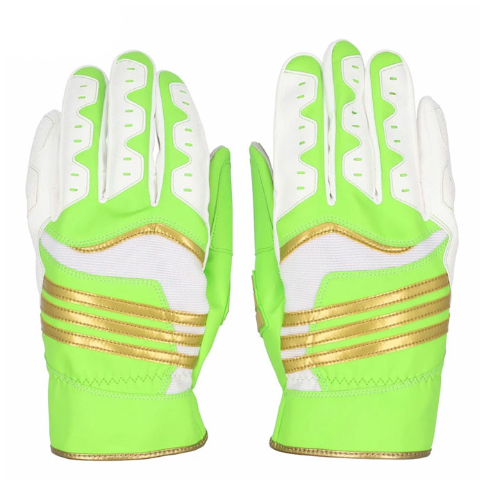 メーカー：アディダス (adidas)品名：adidas 53 スライディンググラブ品番：LBG704-4211●素材甲側/ナイロン、ポリウレタン、合成皮革平側/人工皮革●カラーライム/ホワイト●サイズS/M/L甲にはメタリック合成皮革と新...