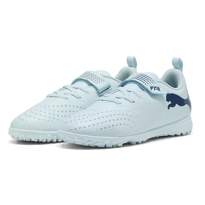 メーカー：プーマ (PUMA)品名：フューチャー 9 プレイ TT V JR品番：108926-03●アッパー人工皮革●アウトソールゴム底●カラーIcy Blue-Blue Jewel●対応グラウンドターフコート ●生産国インドネシア202...