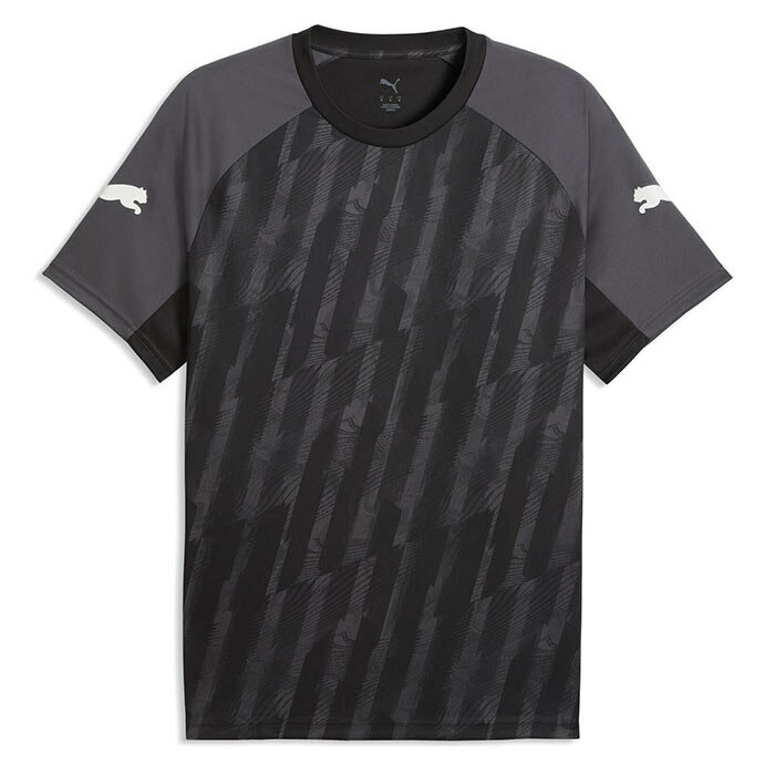 メーカー：プーマ (PUMA)品名：INDIVILIGA グラフィック SSシャツ品番：660968-03●素材ポリエステル100%●カラーPUMABlack-PUMAWhite-ShadowGray●生産国インドネシア●サイズS：すそ周り...