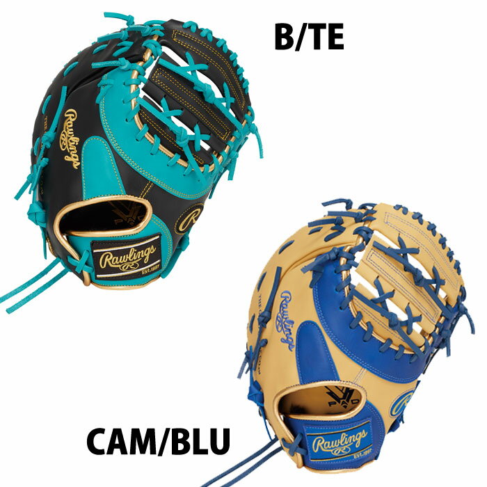 メーカー：ローリングス (rawlings)品名：ローリングス ジュニア軟式グローブ HYPER TECH COLOR SYNC 一塁手用品番：GJ6HTC3ACDS●ポジション一塁手●カラーB/TE(ブラック×ティール)CAM/BLU(キ...