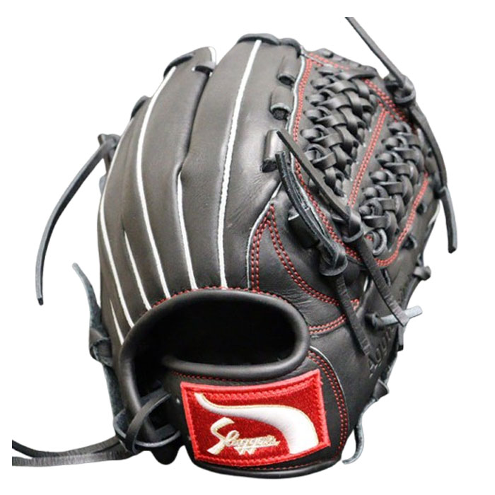 メーカー：久保田スラッガー (KUBOTA Slugger)品名：久保田スラッガー 軟式Jr用グラブ品番：KSN-J2A-BLK●ポジションオールラウンド用●カラーブラック●レザー天然皮革製手入れ部小さめモデル。キーワード: 野球 KUBO...