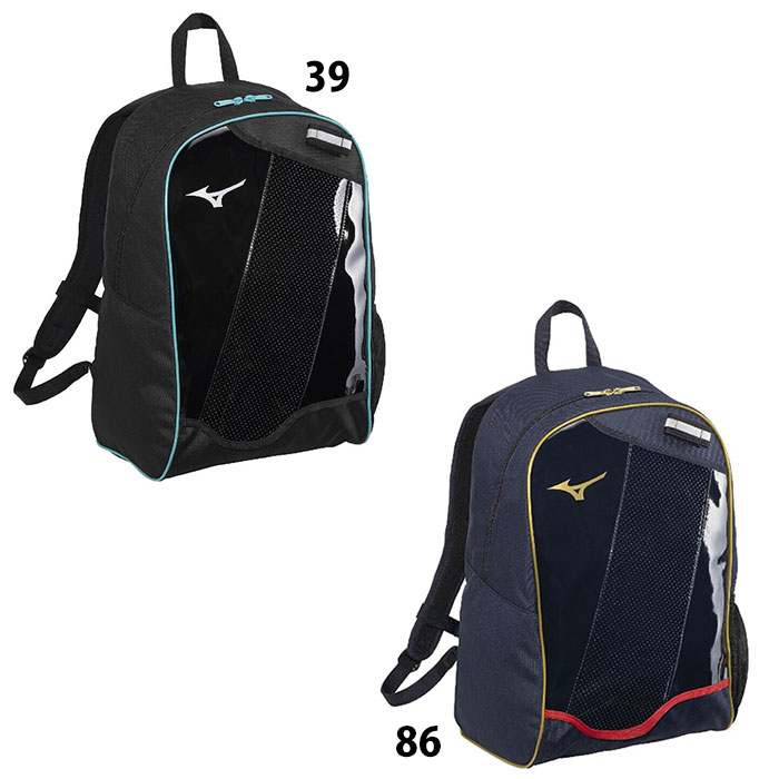 メーカー：ミズノ (mizuno)品名：ミズノプロ バックパックJr. 23L 2026セレクションモデル品番：1FJDD850●素材ポリエステル(裏加工PU)、合成皮革(PUエナメル)●カラー39(ヒスイ)86(ネイビー×レッド)●生産国...