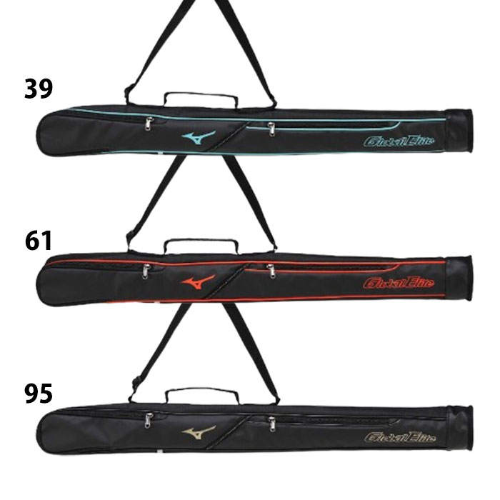 メーカー：ミズノ (mizuno)品名：グローバルエリート バットケースJr. 1本入れ 2026セレクションモデル品番：1FJTD951●素材ポリエステル(裏加工PU)、合成皮革(PU)●カラー39(ヒスイ)61(ブライトオレンジ)95(...