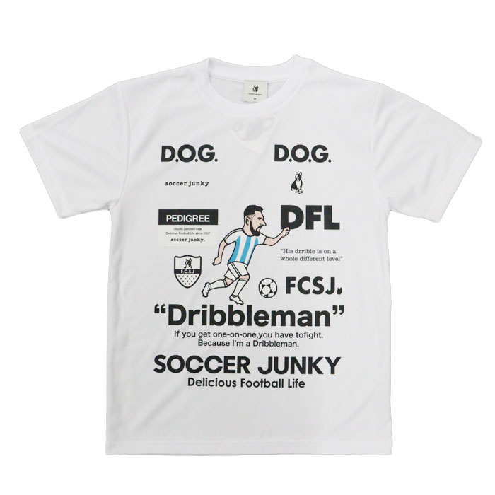 メーカー：サッカージャンキー (soccer junky)品名：Soccer junky Dribbleman+11 ワークアウト 半袖シャツ品番：JR26F07●素材ポリエステル100%●カラー1(ホワイト)●サイズS/M/L/O2026...