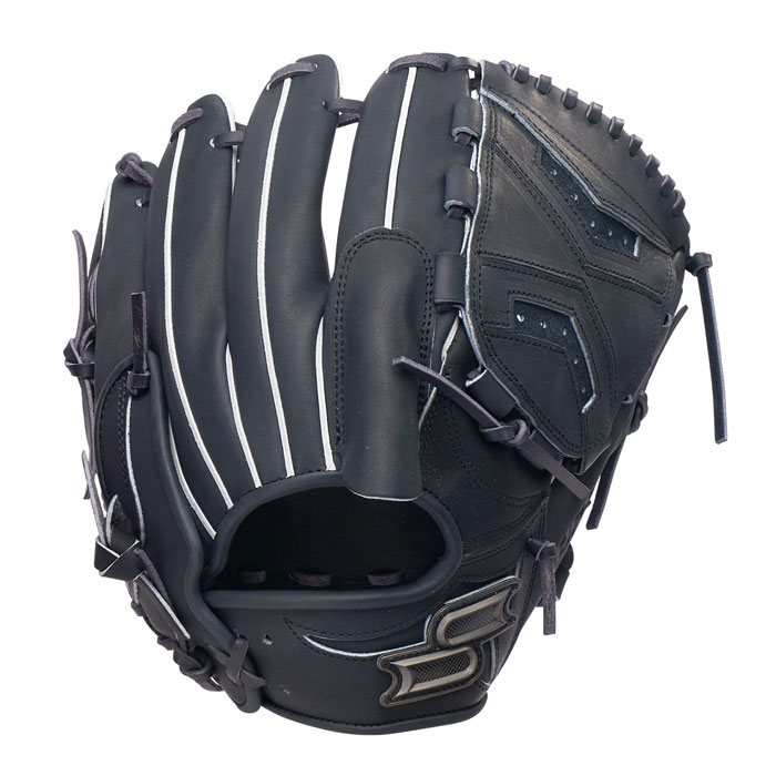 メーカー：エスエスケイ (SSK)品名：軟式プロエッジ投手用品番：PNW71526F-71G●ポジション投手用●カラーNブラックG●レザー天然皮革製●サイズ6L●生産国中国製【ウェブ】:SMROウェブ【縫い糸】:ブラック【ベルト裏】:Sパッ...