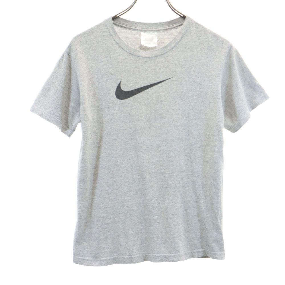 ナイキ 90s 00s 白タグ オールド USA製 半袖 Tシャツ S グレー NIKE メンズ 【中古】 【240411】 メール便可 【PD】 【詳細】90年代後半から2000年代前半の白タグ期のオールドナイキになります。襟ぐりに薄汚れ...