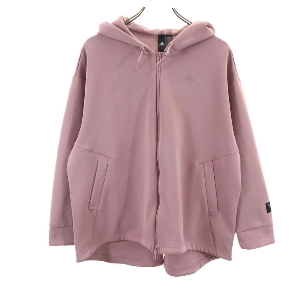 アディダス ジップパーカー L ピンク系 adidas レディース 【中古】 【240415】 【PD】 【詳細】襟元にホツレあります。他、ポケット付近に毛羽立ちあります。破れ等のダメージはありません。古着にご理解の上ご購入をお願い致します...