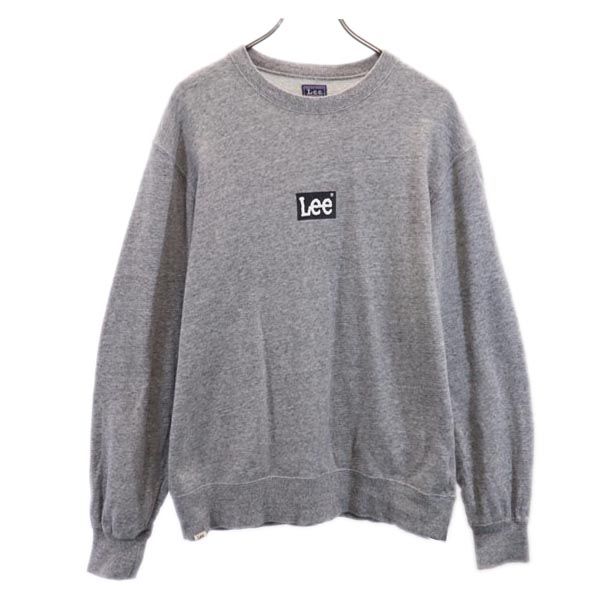 リー 長袖 トレーナー M グレー Lee スウェット プルオーバー メンズ 【中古】 【231215】 【詳細】背中付近に色移りあり。他、袖、裾ヨレ感ありますが、破れ等の目立ったダメージはありません。古着にご理解の上ご購入をお願い致します...