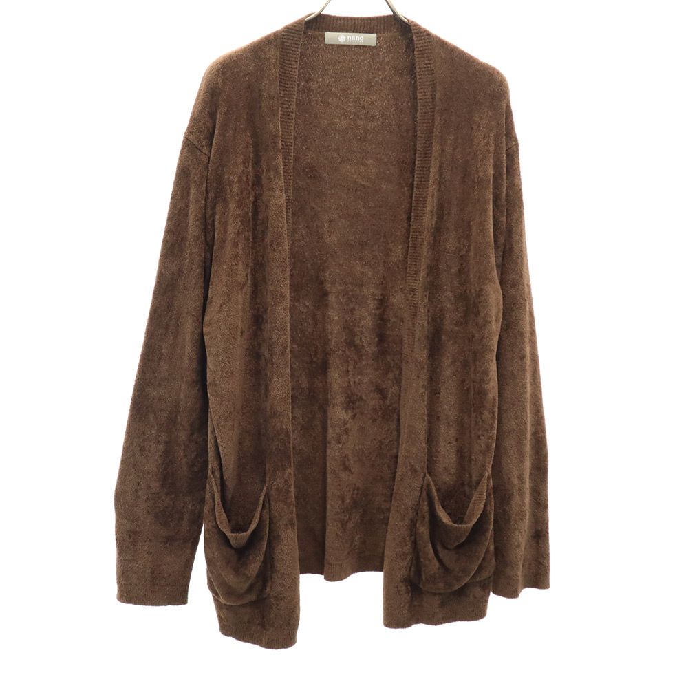ナノユニバース 長袖 カーディガン S ブラウン系 nano universe メンズ 【中古】 【240221】 【詳細】着用感はございますが、比較的キレイな状態です。 コンディションについて ブランドナノユニバース / nano uni...