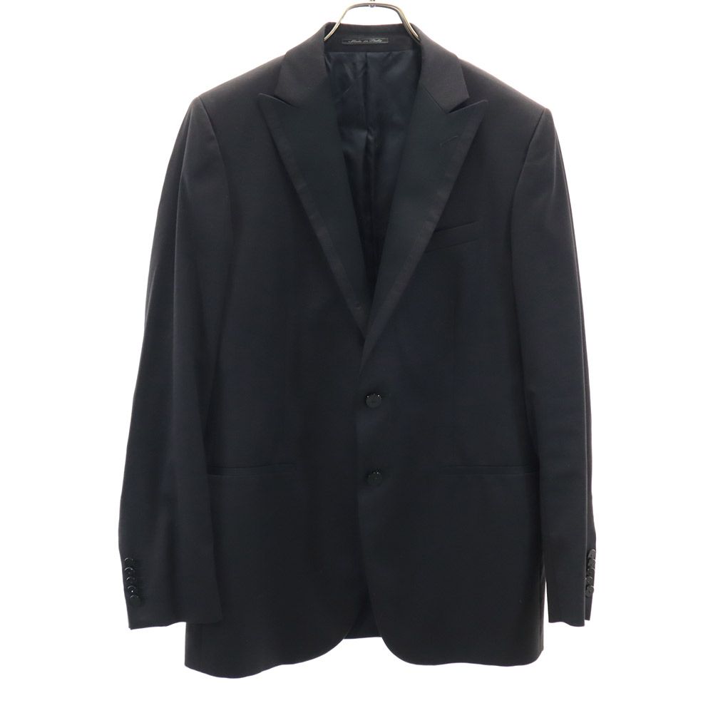 コルネリアーニ ウール テーラードジャケット 50 黒 CORNELIANI メンズ 【中古】 【240222】 【PD】 【詳細】全体的にスレあり。首周りや袖に汚れあり。背中に穴あり。古着にご理解の上ご購入をお願い致します。 コンディショ...