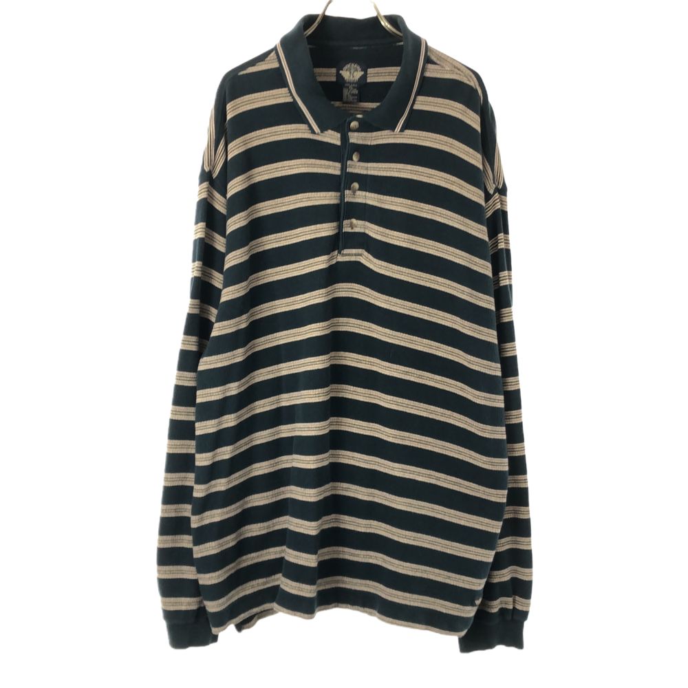 ドッカーズ ボーダー 長袖 ポロシャツ XL ブルー系 DOCKERS メンズ 【中古】 【240405】 【PD】 【詳細】破れ等の目立ったダメージはございませんが、ご理解の上ご購入をお願い致します。 コンディションについて ブランドドッ...