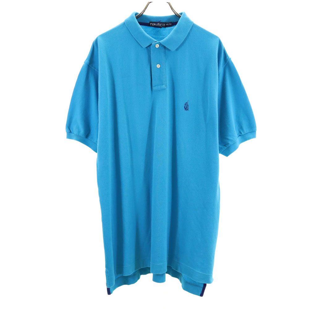 ノーティカ 90s オールド 半袖 鹿の子 ポロシャツ XL 水色 NAUTICA メンズ 【中古】 【240410】 【PD】 【詳細】90年代のオールドのノーティカになります。全体的に毛羽立ち、色褪せあり。古着にご理解の上ご購入をお願い...