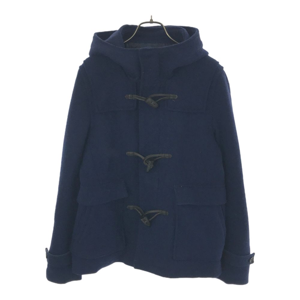 ハレ ウールブレンド 裏キルティング ダッフルコート M ブルー系 HARE メンズ 【中古】 【240210】 【PD】 【詳細】内ポケットがあります。袖口にボタンがあり調節可能です。牛革部分に多少の擦れ、全体的に毛羽立ち、毛玉があります...