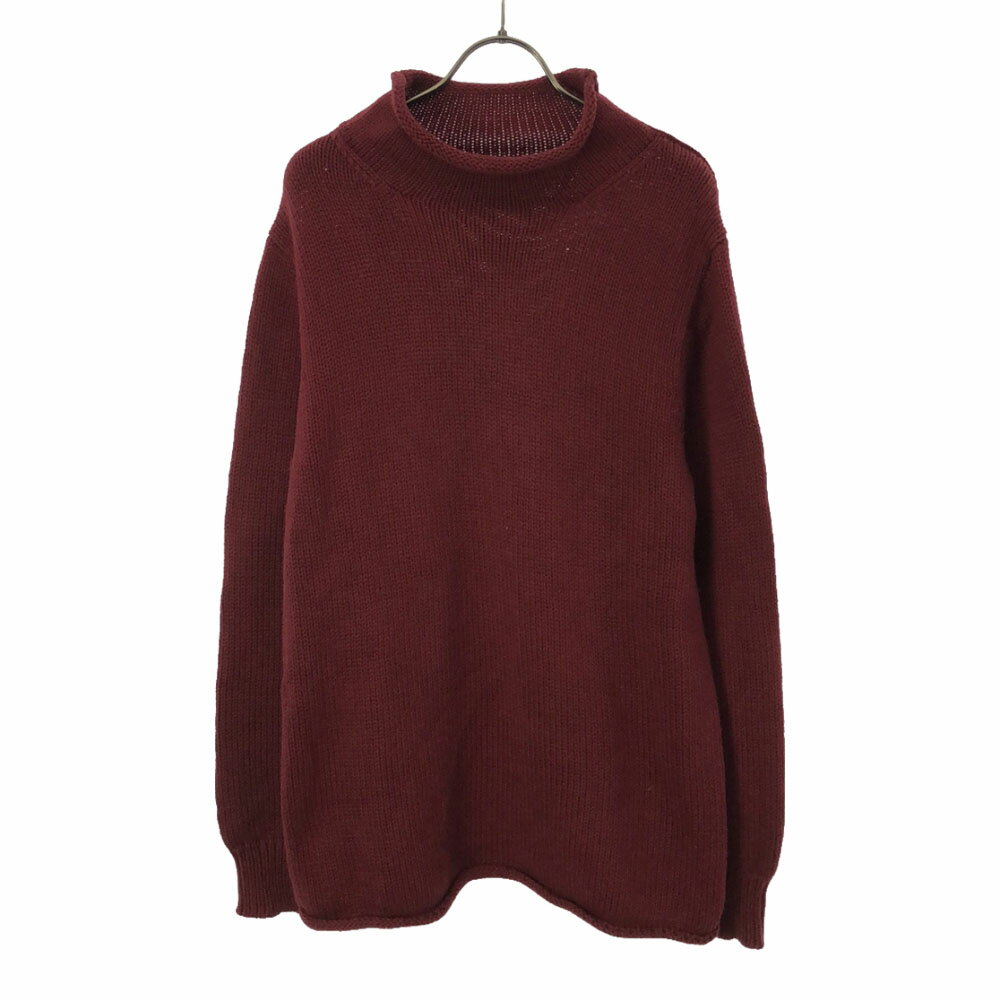 ジェイクルーオールウェイズ オールド 長袖 ボトルネック ニット XS レッド J.CREW ALWAYS セーター メンズ 【詳細】使用感からくる擦れと毛羽立ち、所々に毛玉があります。他、特に気になるようなダメージはございません。 コンデ...