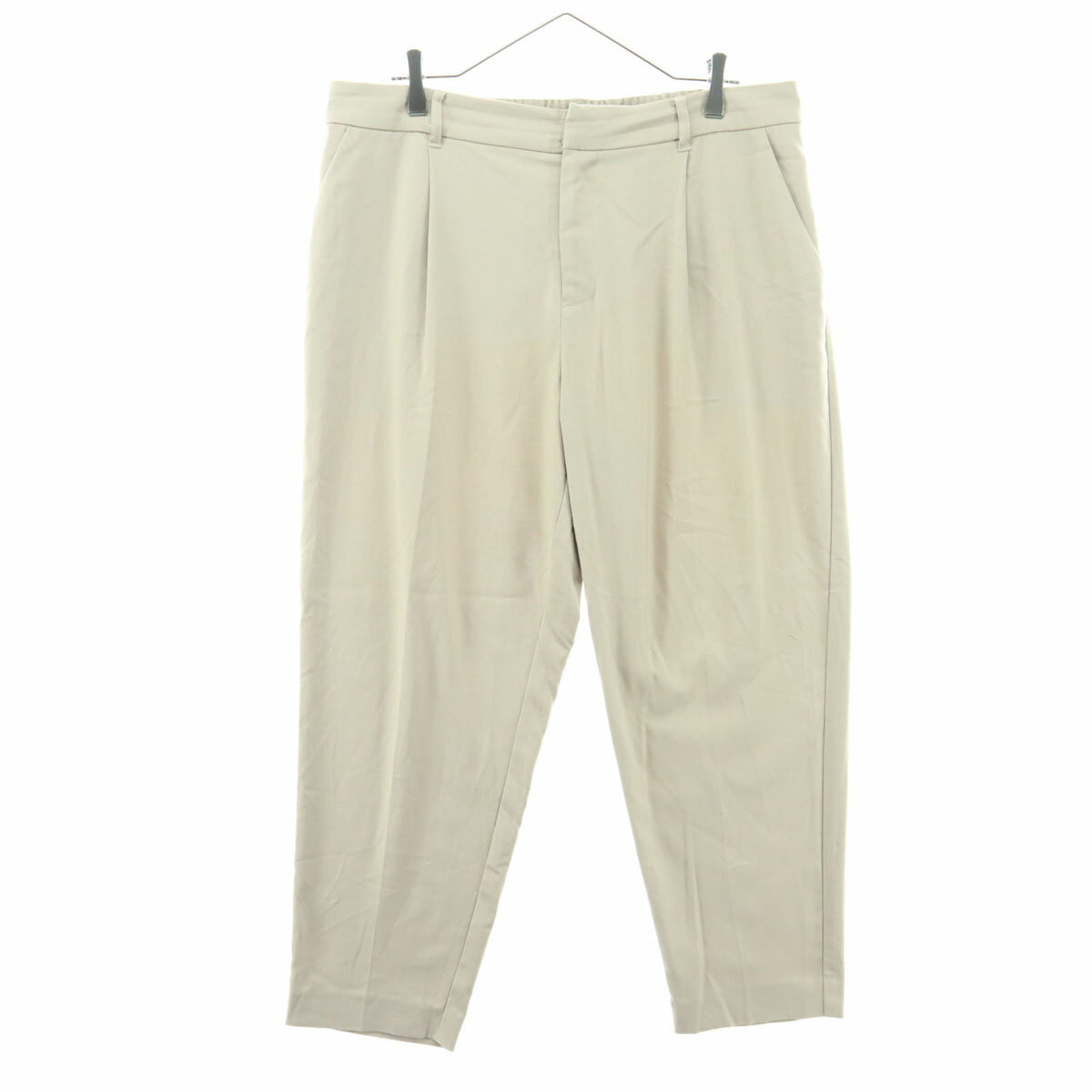 ナノユニバース スラックスパンツ 縦M横2XL+ ベージュ nano universe レディース 【詳細】タグ付き未使用品ですが、保管品となります。 コンディションについて ブランドナノユニバース / nano universe アイテム...