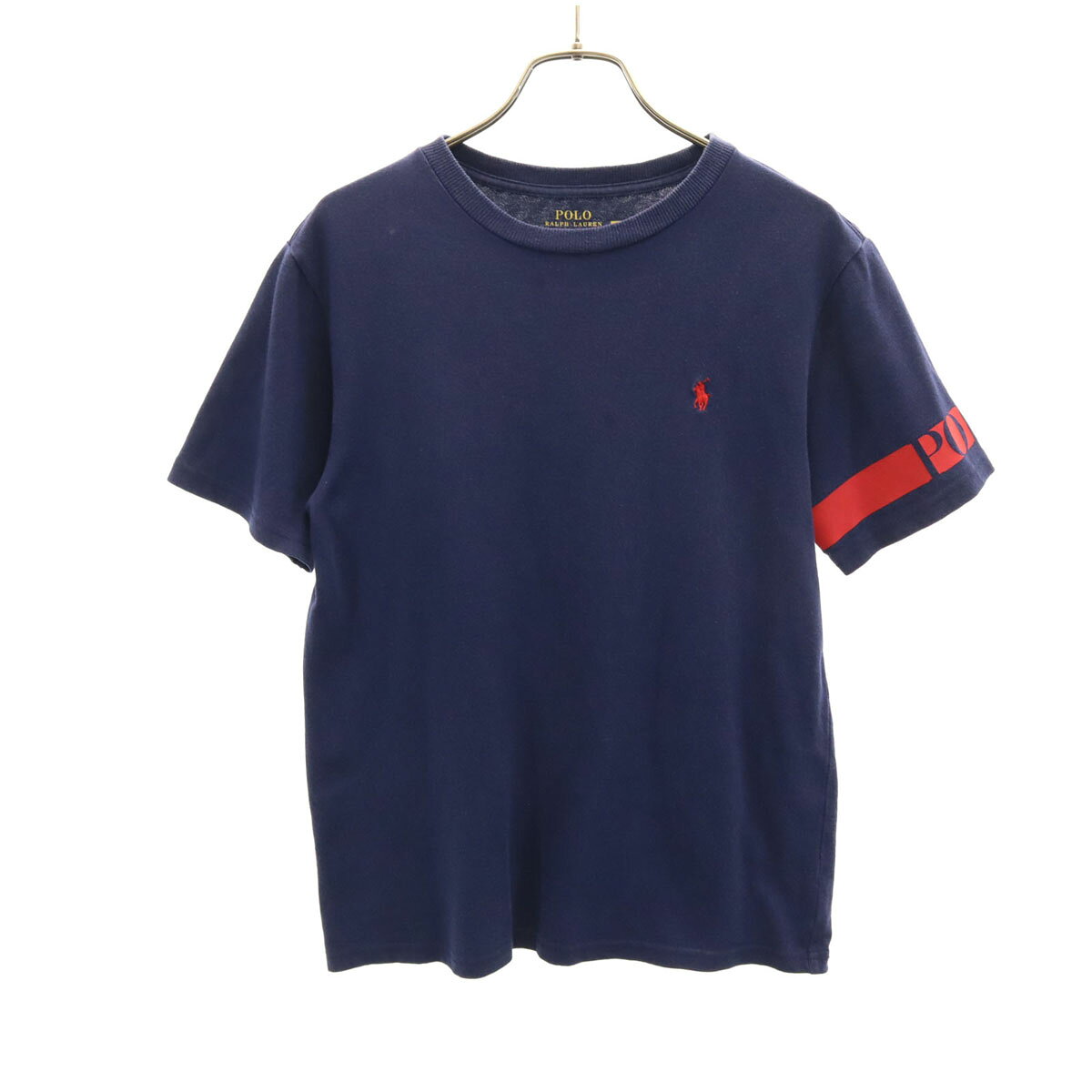 商品名 POLO RALPH LAUREN ポロラルフローレン 半袖 Tシャツ M（10-12） ネイビー キッズ ブランド POLO RALPH LAUREN / ポロラルフローレン 対象 キッズ コンディションランク ランク：B 状態/...