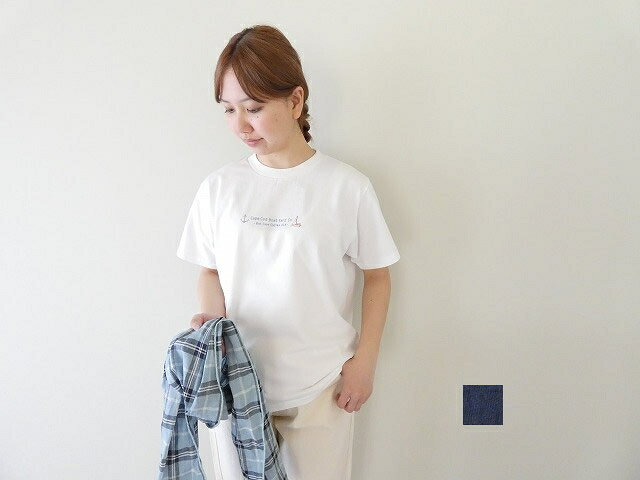 color (1)オフ白(2)ネイビーsize 3+( 身幅 52cm 総丈 61cm モデル着用サイズ ) 5+( 身幅 53cm 総丈 67cm ) quality 綿　100%モデル身長　158　cm メーカー希望小売価格　\　7,2...