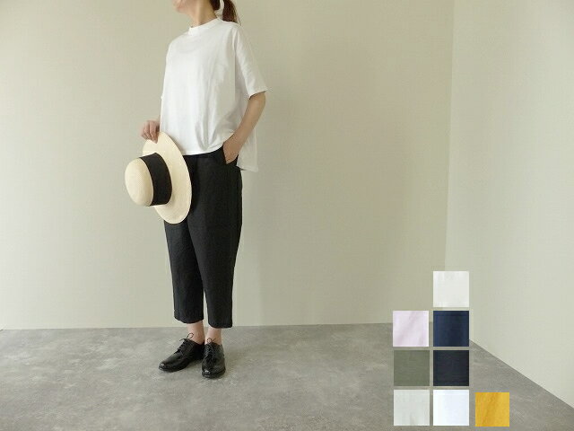 color (01)ホワイト(19)ブラック(03)オイスター(73)ブルーグレー(33)ピンク(07)アイボリー(68)オリーブ(20)グレージュ(28)ブラウン(58)マスタードsize F( 総丈 前56cm 後60cm ) qual...