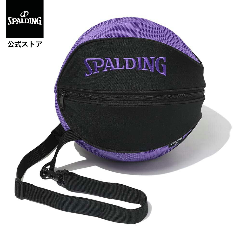 ●カラー：ブラック×バイオレット●素材：ポリエステル●サイズ：直径27cm●生産国：ベトナム●パーツの一部を通気性の良いメッシュに切り替えたボールバッグ。しっかりと肉感のある丈夫なメッシュを使用しています。●パーツの一部を通気性の良いメッシ...