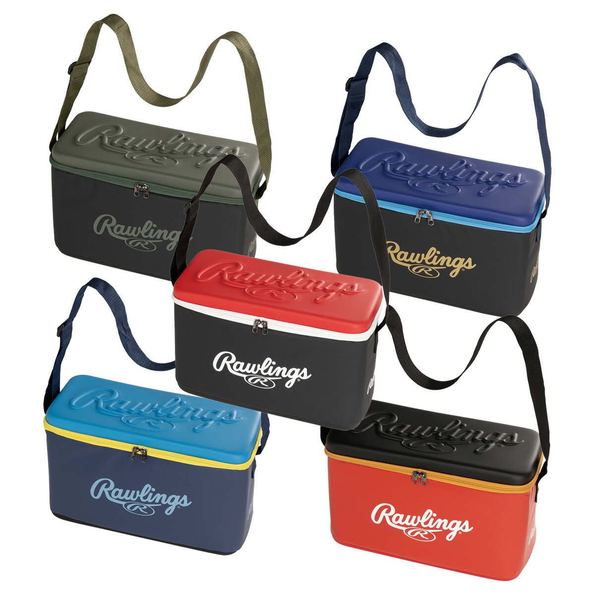 グラブ保管、持ち運び用のグラブバッグ。セミハード構造による潰れ防止。 バッグ内側はクッション材使用。ショルダーベルト付。 ■グラブ収納バッグ2個入れ ■サイズ：L40xW18xH31cm ■素材：ターポリン、ポリエステル ■中国製