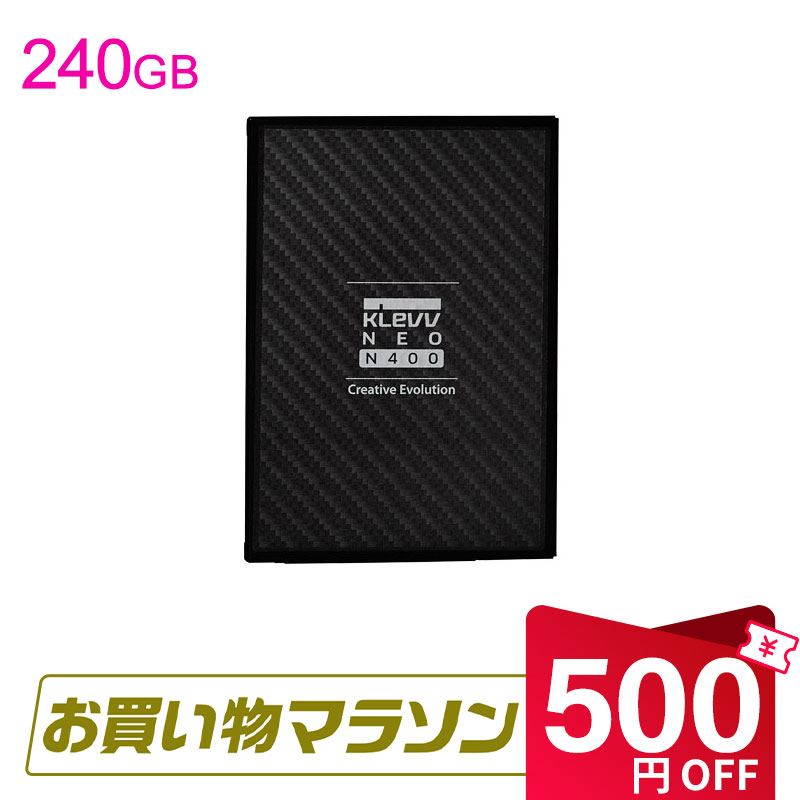 &nbsp; 【商品仕様】 製品の特徴 SSD SATA3 6Gb/s 2.5インチ 7mm 3年保証 NEO N400 容量：240GB フォームファクター：2.5インチ サイズ：100.2（L) x 69.85(W) x 7(H) 保証...