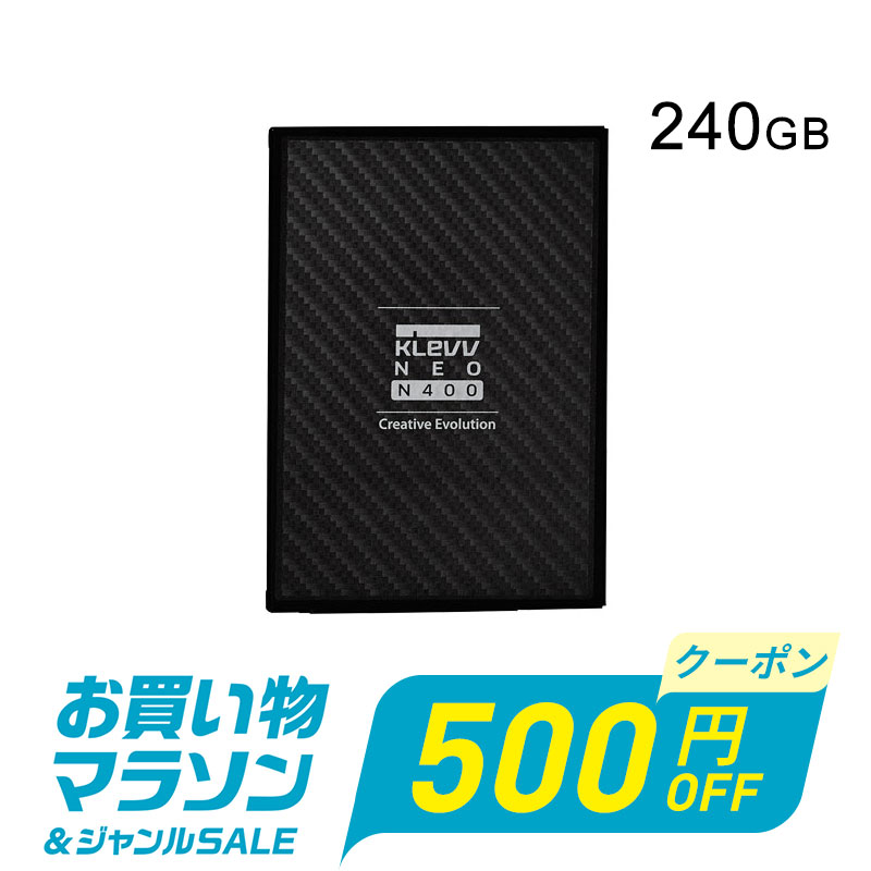 &nbsp; 【商品仕様】 製品の特徴 SSD SATA3 6Gb/s 2.5インチ 7mm 3年保証 NEO N400 容量：240GB フォームファクター：2.5インチ サイズ：100.2（L) x 69.85(W) x 7(H) 保証...