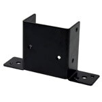 【特徴】 ○2×4材用の金具。 ○色：黒色。（サビに強くキズがつきにくい塗装） ○ベース金具には8mmのアンカーも使用可能。 ○仕上がりが綺麗で完成度の高い作品が作れます。 【用途】 2×4材　2本合わせてとめることが可能。 ウッドデッキを...