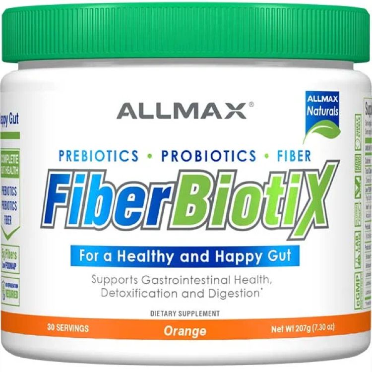 ALLMAX FiberBiotixは、5種類のプロバイオティクスとプレバイオティクス、食物繊維を組み合わせたパウダータイプのサプリメントです。毎日の食生活のバランスを意識する方や、すっきりとした健康習慣を目指したい方におすすめです。1回分...