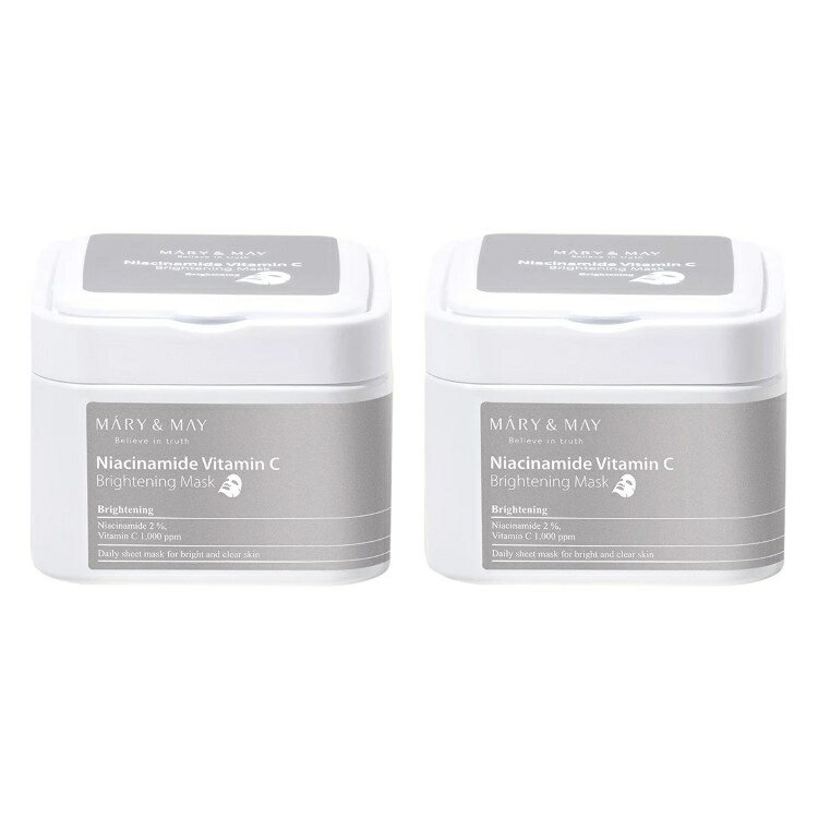 2% ナイアシンアミド、1,000ppm ビタミン C、ヒアルロン酸を配合したビタミン C ブライトニング シート マスクは、輝く肌へ導きます。集中ケアには1日1枚をご使用ください。洗顔後すぐにマスクをご使用ください。 たった 1 つの簡単...