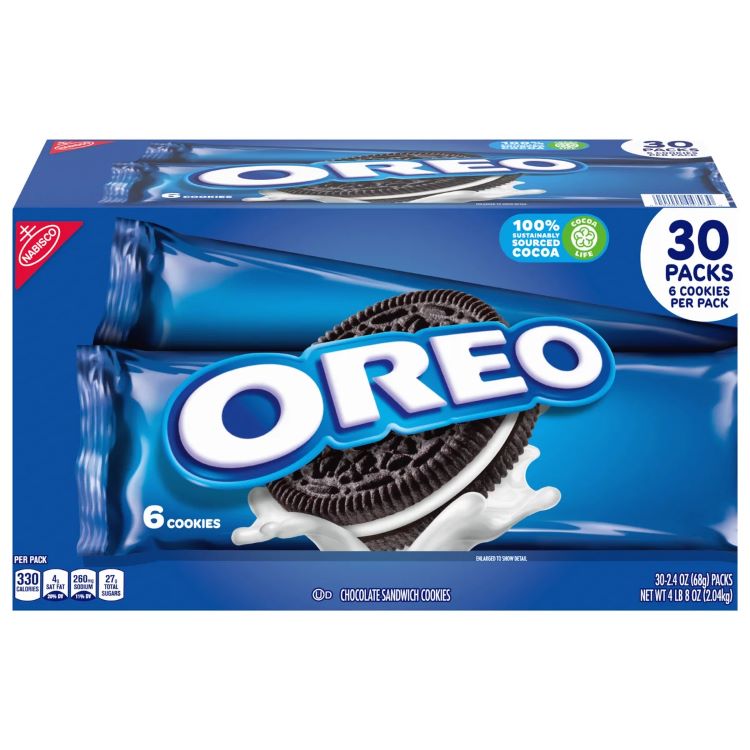 チョコレートサンドイッチクッキー 100%持続可能な方法で調達されたココア