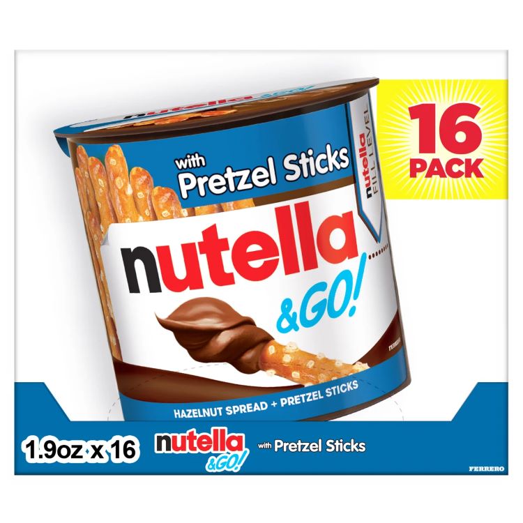 Nutella & GO! でおいしいひとときをお過ごしください。Nutella & GO! スナック パックがあれば、どこにいてもお気に入りのスプレッドで楽しいひとときを過ごせます。散らかりません。塗るのにナイフも必要ありません。各スナッ...