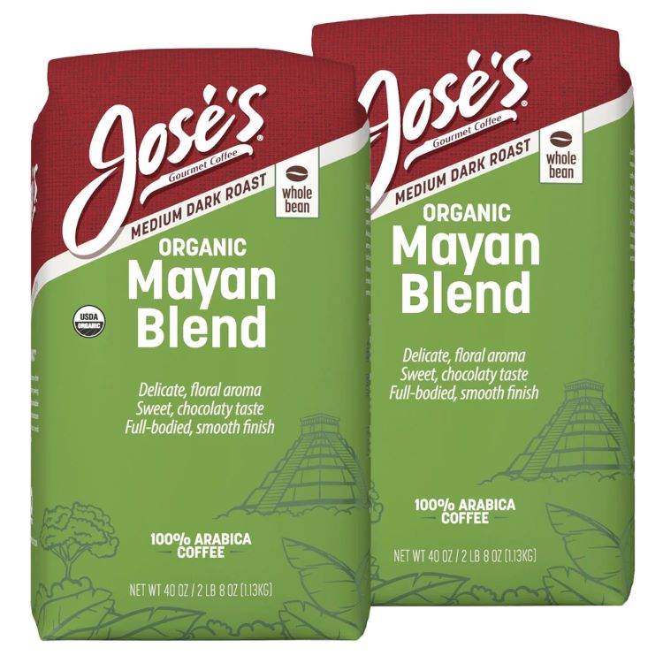 Jose's 100% オーガニック マヤ ブレンドは、ミディアム ダークロースト プロファイルに焙煎されたおいしいコーヒー ブレンドです。Jose 's のオーガニック マヤ ブレンドには、100% USDA オーガニック認定を受けたアラ...