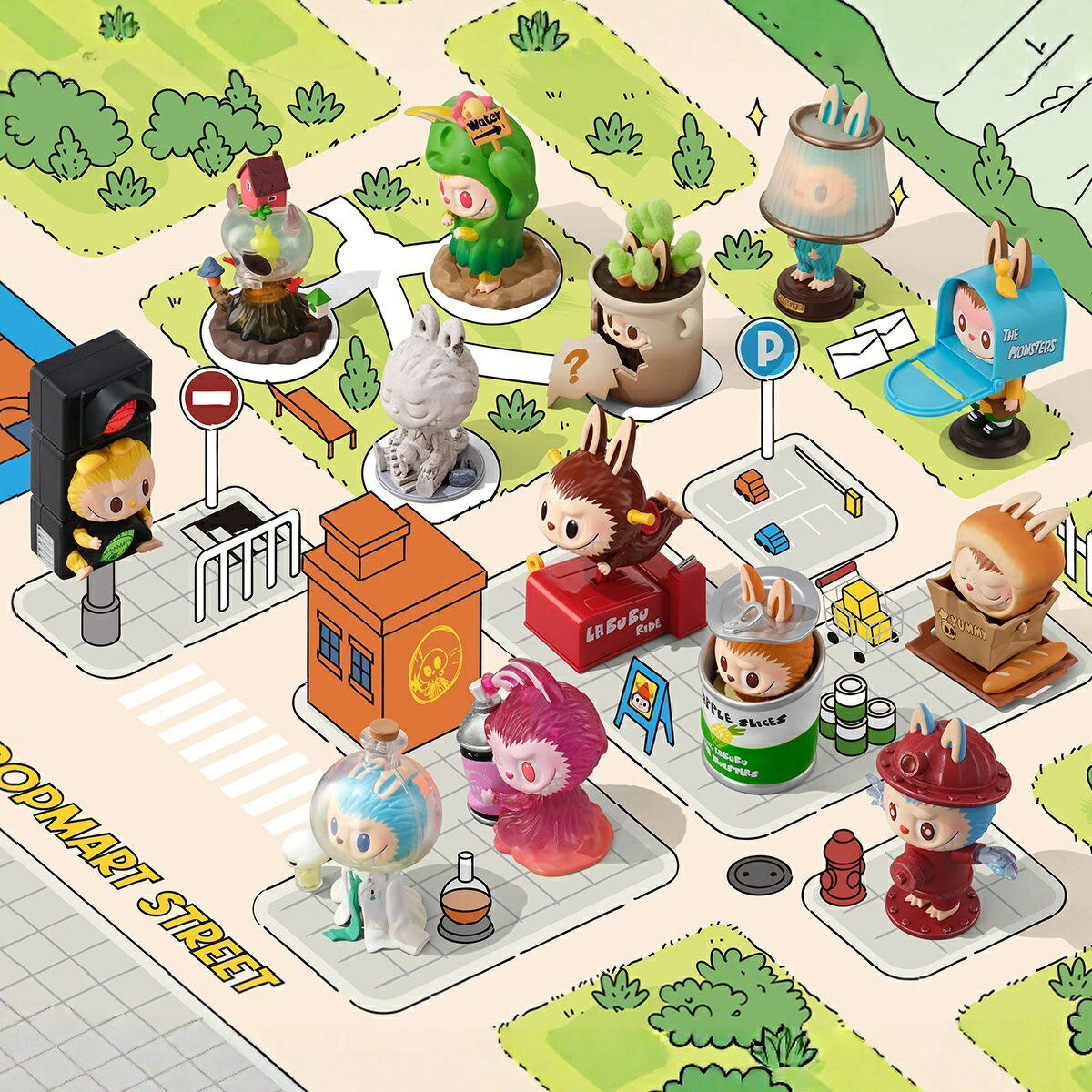 人間の世界に興味津々のモンスターたち 人間たちに見られないように、身近なものにこっそり変身して観察している・・・つもりですが、変身しきれなくてバレバレなかわいいシリーズです！ Sculpture Flower Pot Lamp Spray ...