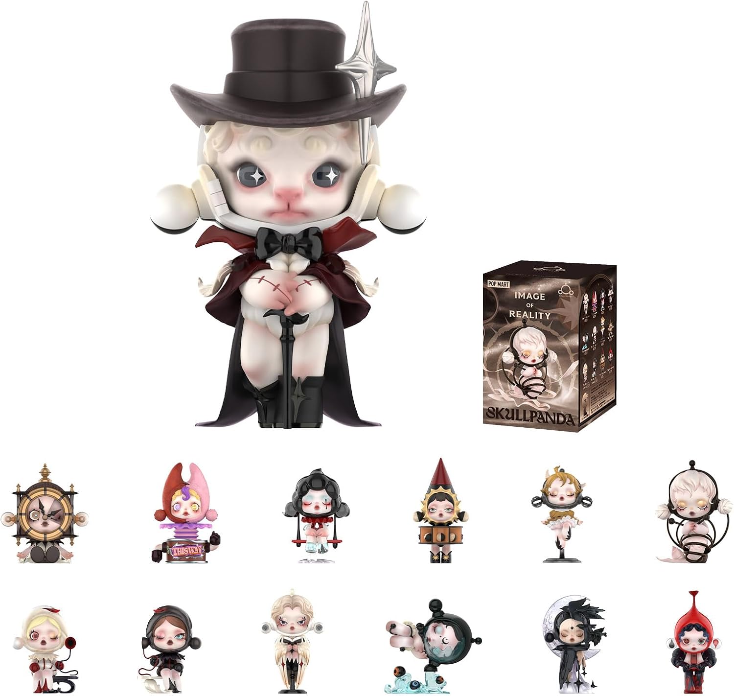 ※1ピースでの販売となります。 【SKULLPANDA Image Of Reality シリーズ】 「不条理は現実であり、現実は不条理である」 現実と矛盾するシュールな世界をSKULLPANNDA（スカルパンダ）が表現します。 The P...
