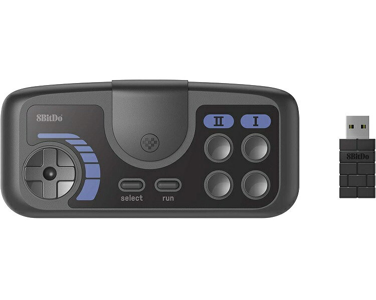 8Bitdo PCE Core 2.4G Wireless Gamepad for PC Engine Mini, PC Engine CoreGrafx Mini, TurboGrafx-16 Mini & Nintendo Switch...