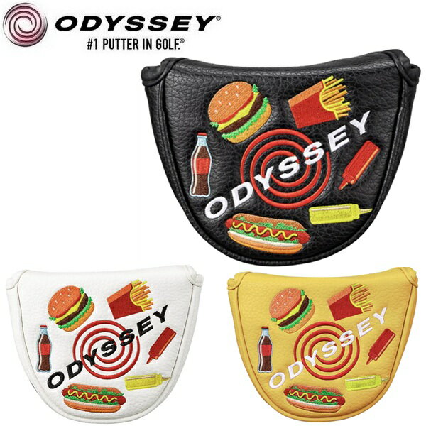 ■商品情報 アメリカンフードから寿司・ラーメンまで、遊び心あふれるグルメモチーフのポップなパターカバー。 ゴルフバッグ中でも存在感バツグンで、持っているだけで気分が上がるユニークなアイテムです。 開閉部にはマグネット仕様を採用しており、パタ...