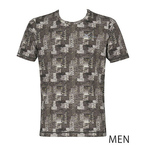 ■薄軽半袖Tシャツ ●薄さと軽さにこだわった素材。リサイクルポリエステル糸を使用した、環境に配慮した素材 ・左胸ロゴ・両肩・後ろ中心プリント：再帰反射 ・吸汗速乾（本体）／UVカット率90％以上（本体） ・Uネック／半袖（3分袖） 素材：ポ...