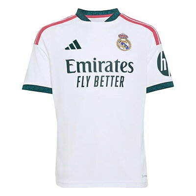 【adidas】アディダス　レアル・マドリード レアル・マドリード 26/27 ホーム ユニフォーム キッズ 2026-2027 レアルマドリッド　レプリカユニフォーム ジュニアサイズ ホームモデル 品質：ポリエステル100% 2026-2...