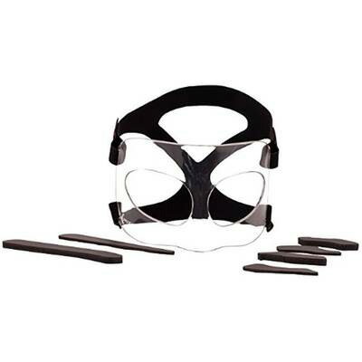 【MUELLER】ミュラー フェイスガード ミューラー(Mueller) フェイスガード 透明なポリカーボネイト製で視界を妨げない構造 あらゆるスポーツシーンで 鼻・頬骨・眼底の負傷を防ぐ透明なポリカーボネイトを採用 選べる3mm/6mm厚...