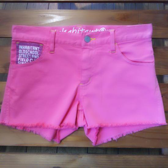 人気アパレルブランド INHABITANT 　 ◆モデル◆ Doctors Shorts ◆カラー◆ 　GRAY ◆サイズ◆ L（平置き外寸・実寸で　全長約50cm　股下約21cm ウェスト約43cm　他の部分のサイズは個別にお問い合わせく...
