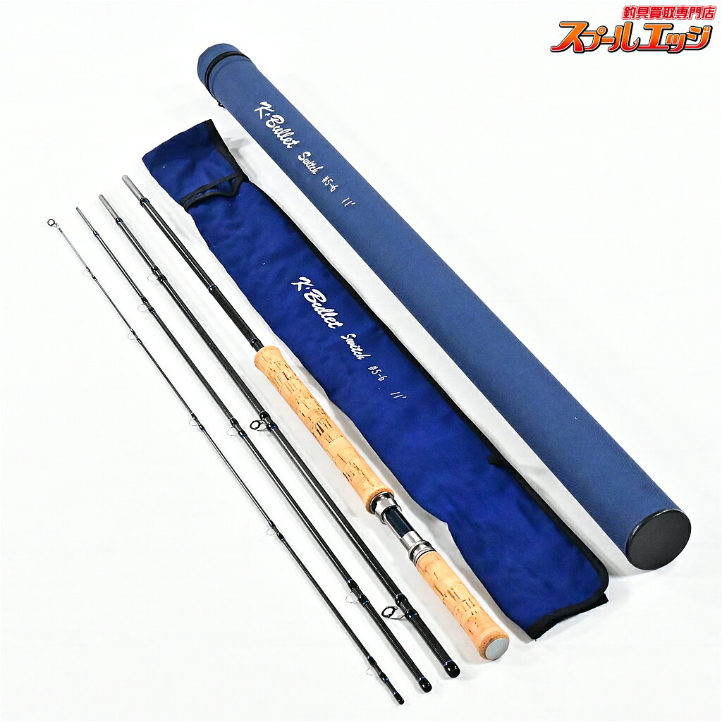 —————————————————————————— 商品状態ランク 【B】 穂先詰め【無し】 —————————————————————————— ・自重(実測値):約176gとなります。 ・コルクグリップに目抜けが多数みられますが、ブラ...