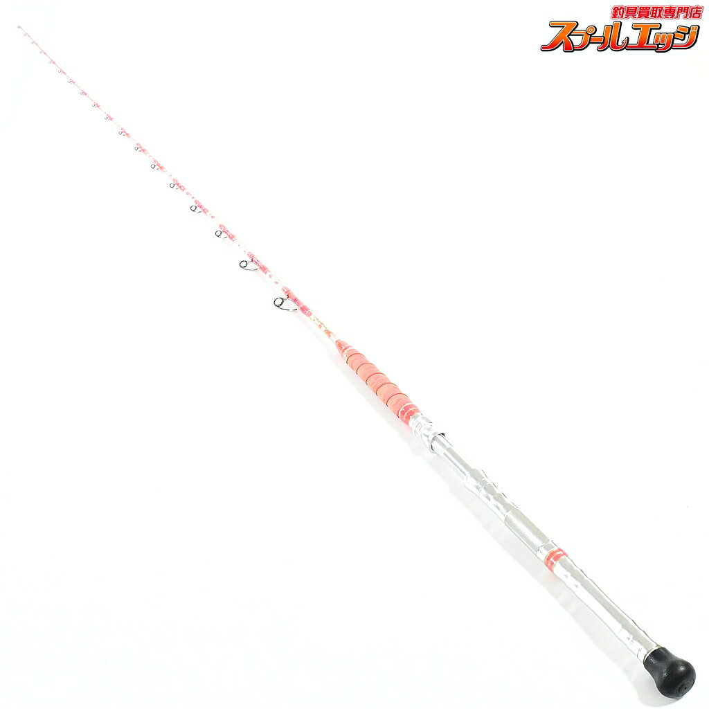 —————————————————————————— 商品状態ランク 【AB-】 穂先詰め【無し】 —————————————————————————— ・自重(実測値):約486g ・全長:約255cm ・先径:約3.2mm、元径:約9....