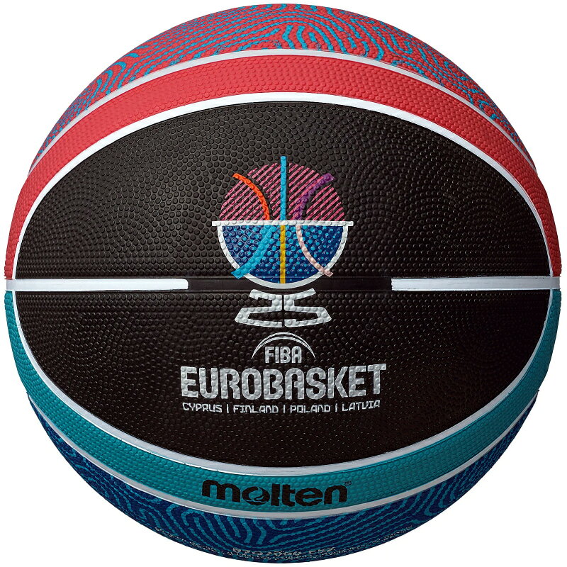 FIBA EuroBasket 2025 限定デザインの公式試合球レプリカ ■素材：ゴム ■サイズ：7号球 ◆お客様へ◆ 当店の在庫は店頭含む複数店舗で共有している為、ご注文商品の在庫を確保できない場合がございます。 また、展示をされた商品...