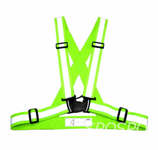 イベント、ボランティア、防災、防犯パトロール、工場、工事等、様々な現場で使い回し自由自在！ 品質：ポリエステル/ポリウレタン　プラスチック（バックル）　反射材/ガラスビーズ カラー：蛍光イエロー サイズ：着丈/40〜60cm 胴回り：〜12...