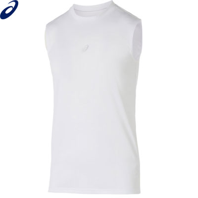 吸汗速乾性に優れた素材のミドルフィットノースリーブアンダーシャツ ■素材：ポリエステル100% ■生産国：インドネシア ■参考寸法Lサイズ 身巾約47cm 着丈約71cm ※当店とメーカーの在庫を合わせた数を表示しておりますので 稀に欠品す...