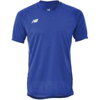 ワンポイントロゴプリントのシンプルなシャツ New Balance Footballの定番商品 トレーニングシーンで活躍 ■メーカー希望小売価格：3,400円＋税 ■カラー：RYB/ロイヤル ■素材：ポリエステル100% ■参考サイズ(着丈...