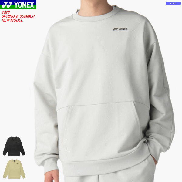 YONEX ヨネックス ウェア ■サイズ： S,M,L,O,XO ■カラー： (007)ブラック (024)シルバーグレー (504)カーキベージュ ■素材： ポリエステル100％ ■機能： UVカット、制電 ■上下セットになるパンツはこち...